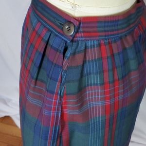 Pendleton | Skirts | Miss Pendleton Vtg Wool Plaid Skirt | Poshmark